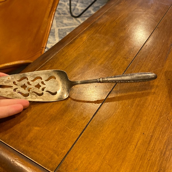 Kitchen | Sterling Silver Vintage Pie Server King Edmand Silver Plate ...
